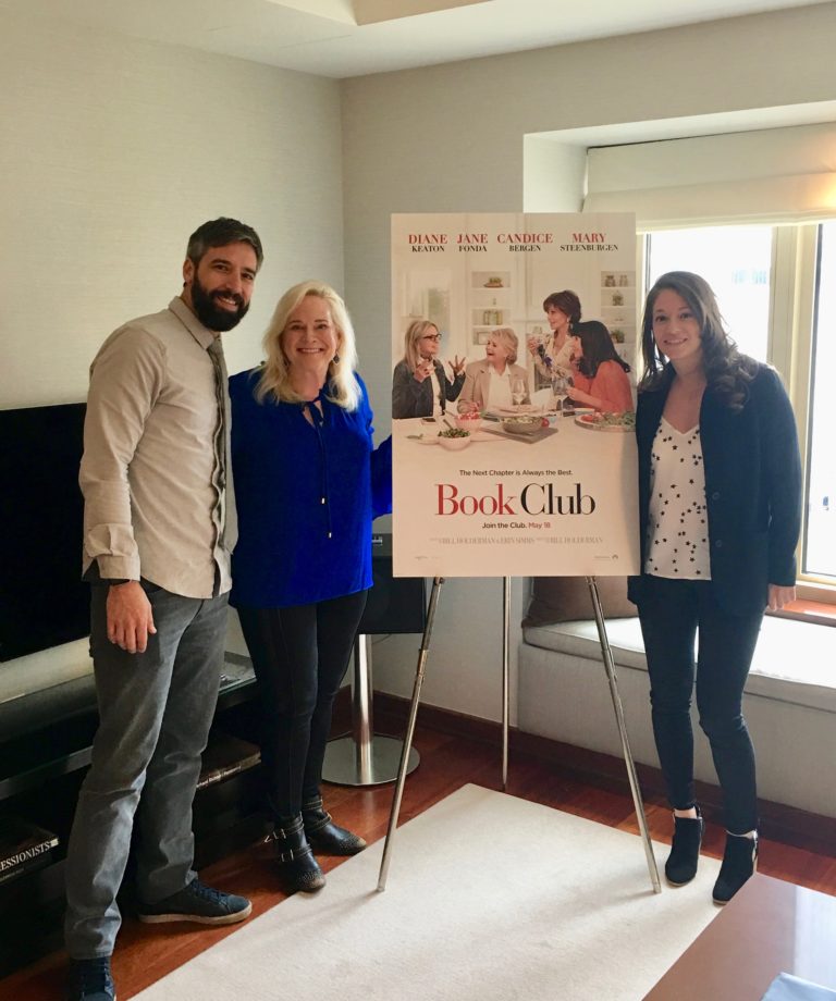 Bill Holderman and Erin Simms Interview “Book Club” – Sarah's Backstage ...